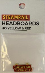 The Train Girl Model HO Scale Steamrail Headboard